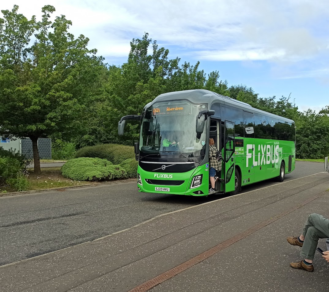 Reviewing Flixbus from Glasgow Airport – George Nugent Travels